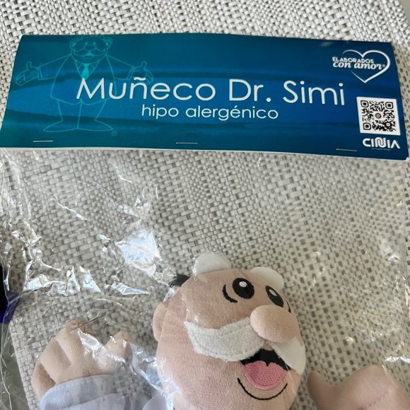 CINIIA | Toys | Dr Simi Plush Doll Mueco De Peluche Doctor Simi | Poshmark